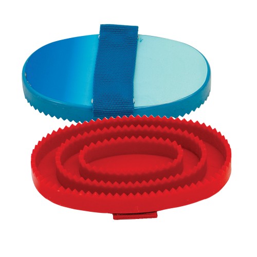 Rubber Face Curry Comb – Cedar Lodge Equine Products